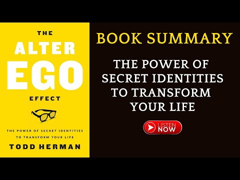 Book Summary The Alter Ego Effect: The Power of Secret by Todd Herman | #AudioBook #booksummary
