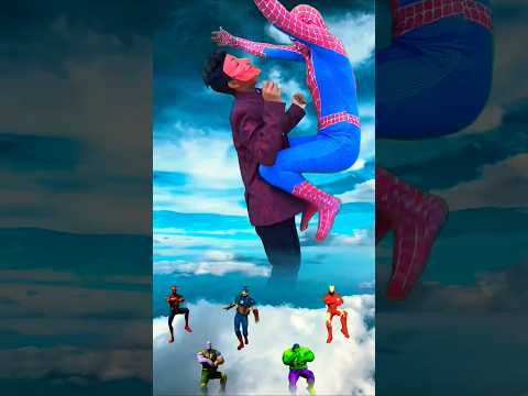 Brave Spider-Man attack on Super Goblin 😍 #shorts #spiderman #marvel