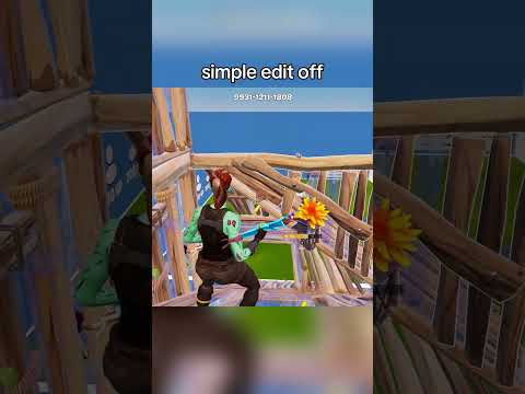 The difference between normal editing and simple editing 🥶 #shorts #fortnite #fortniteclips #quads