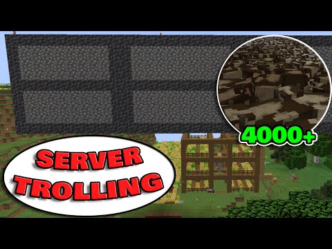 CAN I CRASH THIS MINECRAFT SERVER WITH 4,000 COWS?