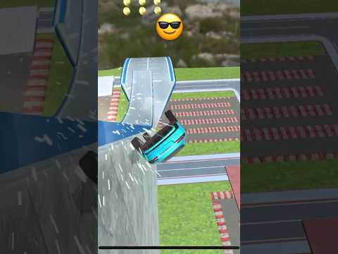Cars jumping aqua 1195 #car #crash #drive #videogames