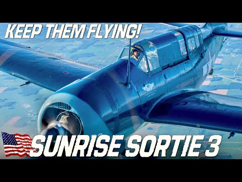 Sunrise Sortie Part 3/3 - Flying Iconic Military Aircraft. Keep Them Flying!