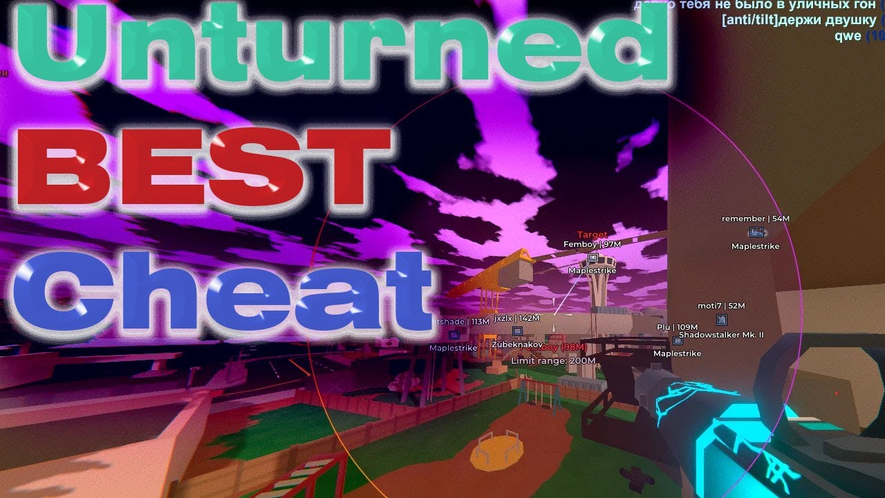 Unturned Cheat Menu | FREE Hack For Unturned - Aim, Esp, etc