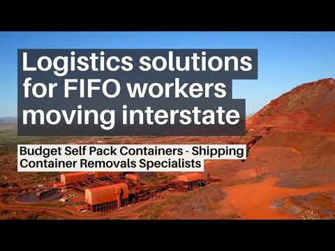 Logistics solutions for FIFO workers moving interstate to Western Australia