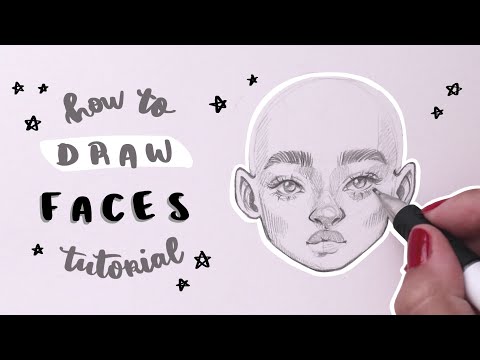How to draw a face pinterest - How to draw