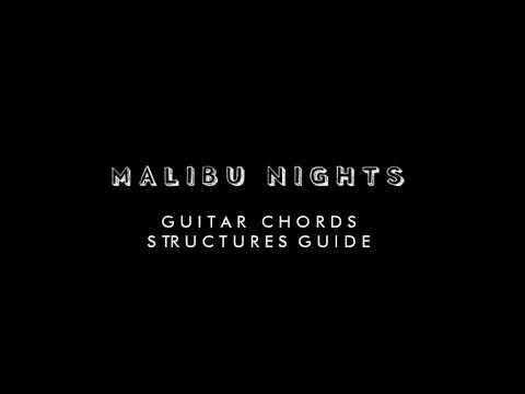 LANY - Malibu Nights | Guitar Chords Structures Guide