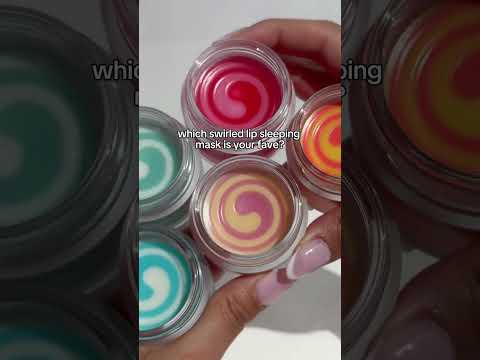 RARE LANEIGE LIP SLEEPING MASK SWIRL ππ₯ Which color combo is your favorite?!