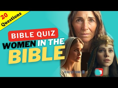 BIBLE QUIZ | Women in the Bible #bible #quiz