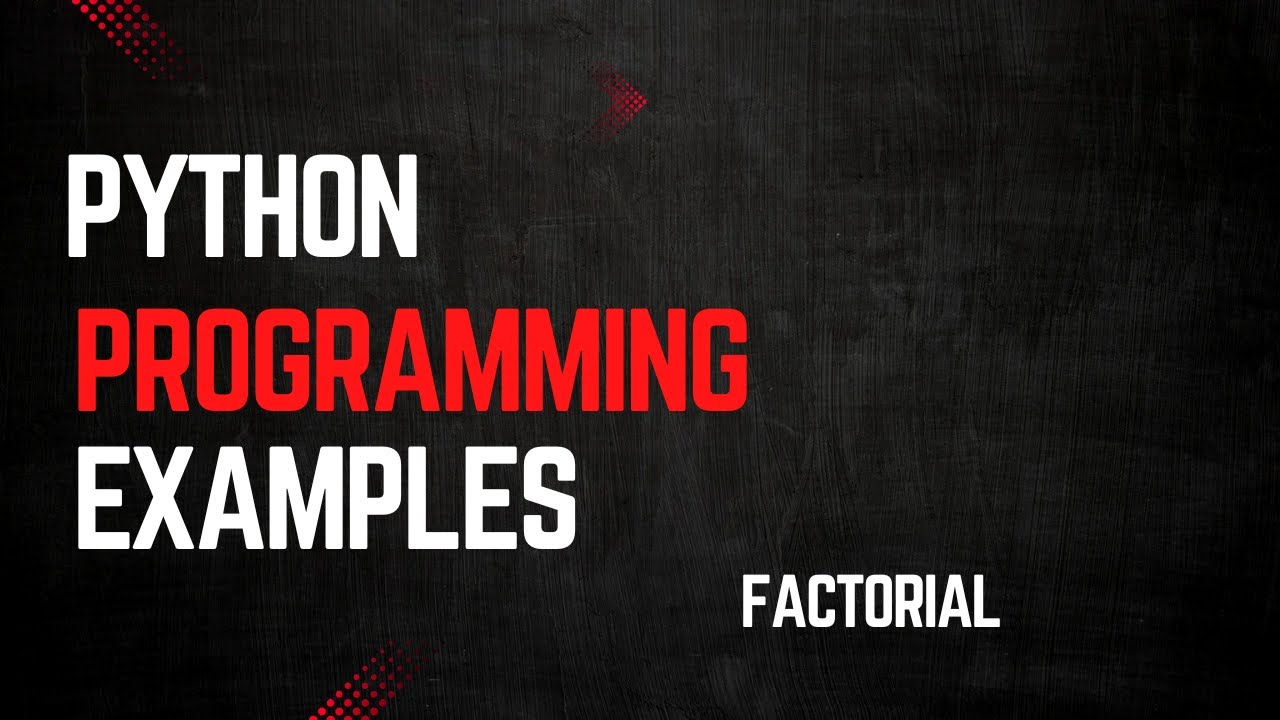 Python Tutorial for Beginners | Factorial #python #viral @Unarrow_Programming_Hub