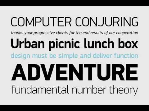 PF DIN Display Pro Font Download
