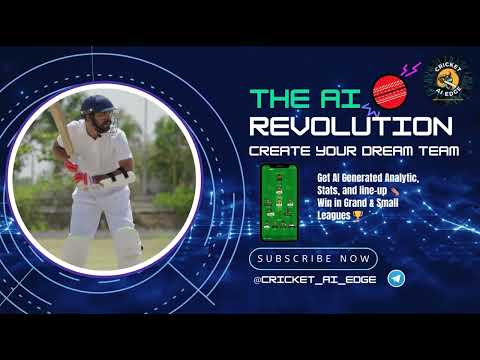 Cricket AI Edge: Your Key to Smarter Cricket Predictions & Big Wins! π―π
