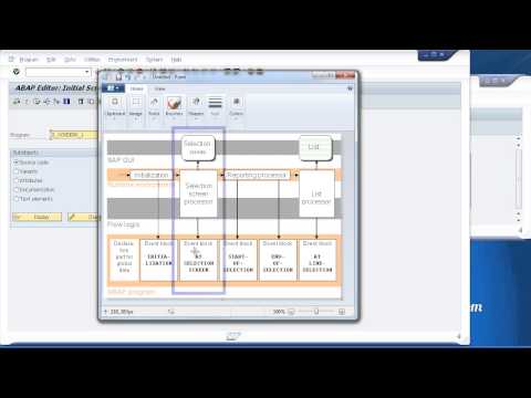 Beginners Guide - Learn SAP ABAP - Selection Screens - Events Video Lecture - IT and Software