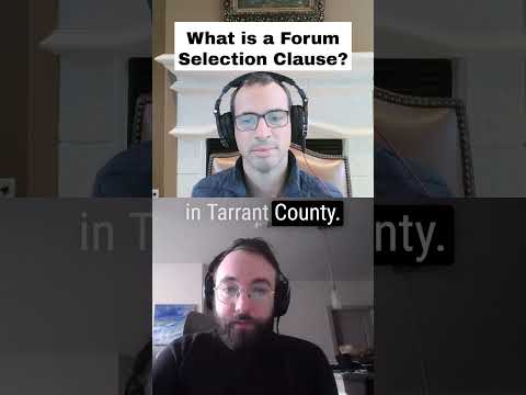 What You Need to Know About Forum Selection Clauses