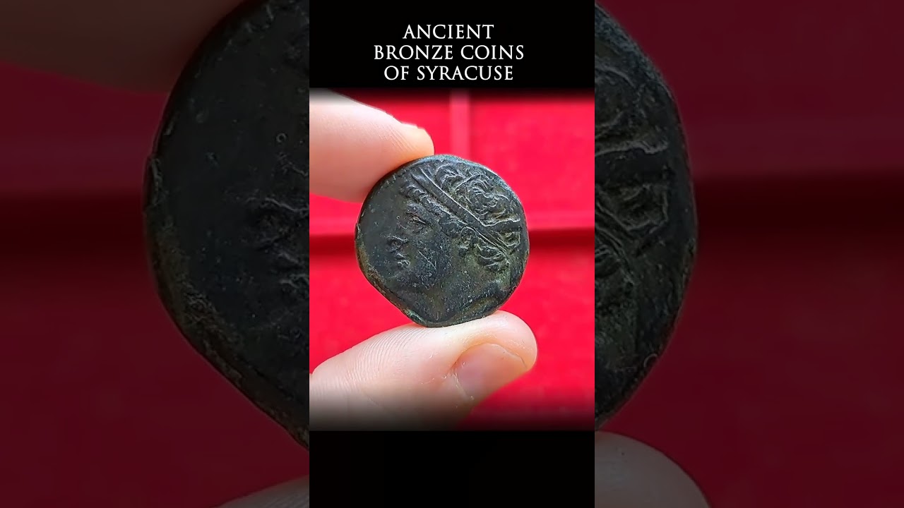 Ancient Bronze Coins of Syracuse #ancientcoins