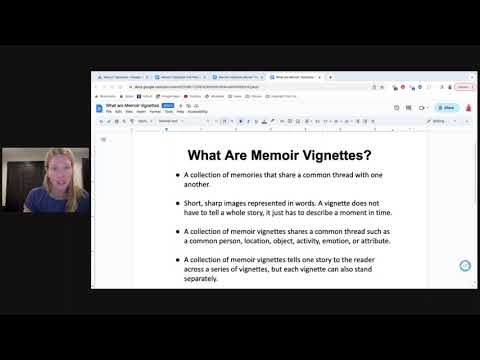 Memoir Vignettes Middle School Writing Unit Mentor Text and Unit Plan