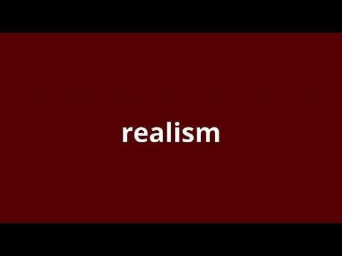 what is the meaning of realism