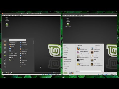 [Comparison] LinuxMint OS: Cinnamon vs MATE | MY GNOME3