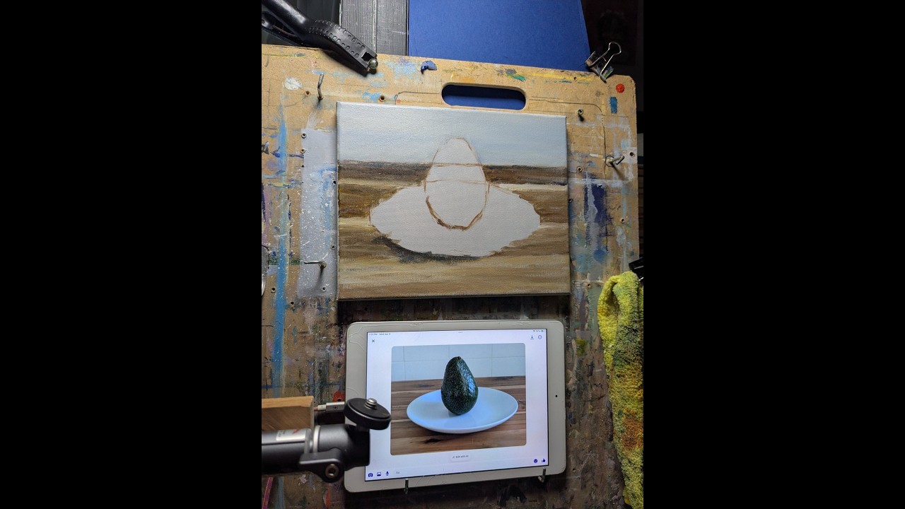 4/8/2026 Still Life Demo: Avocado