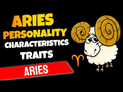 ♈ ARIES PERSONALITY CHARACTERISTICS ⚡ Aries Traits Explained! 🔴