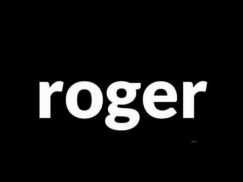 Roger Meaning In Urdu | Roger Meaning | Roger Ka Matlab Kya Hota Hai | Roger Urdu Me