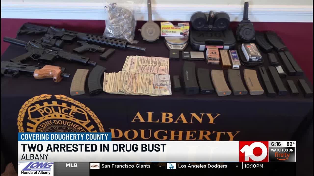 Albany-Dougherty SIU seize marijuana, firearms during Barton Avenue search warrant