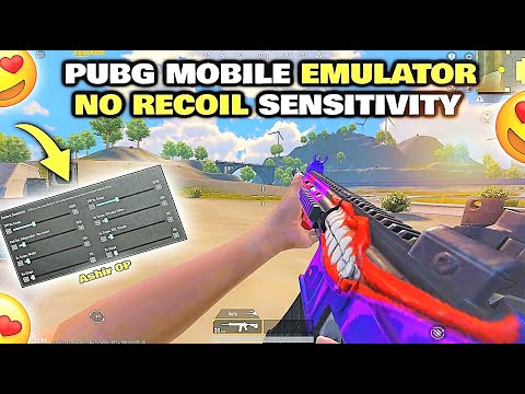 Pubg Mobile Emulator Best Sensitivity Settings 🔥 | No Recoil Pubg Mobile Gameloop Settings (2023)