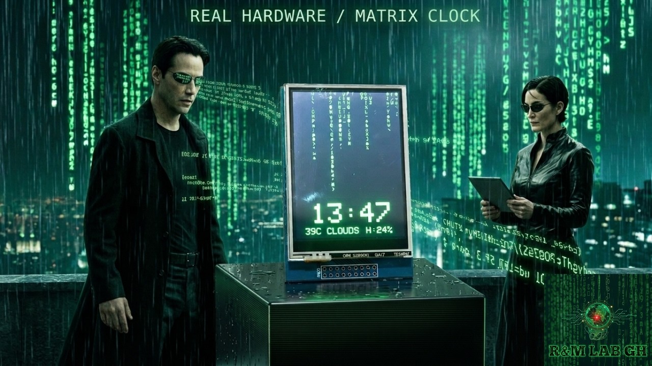 MATRIX CLOCK: When code transforms reality (Arduino Project)