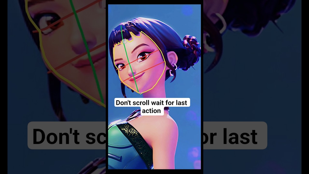 Gozalo, #How to draw Zoey Kpop Demon Hunters ||#drawing #art #zoey #shorts #short#v#jk #rumi