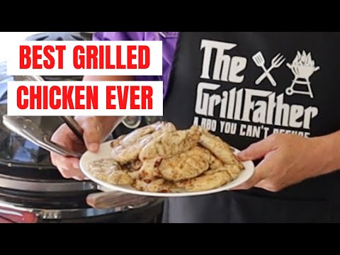 Grilled Chicken Tenderloins - The Best Grilled Chicken You Will Ever Eat - Southern Backyard Cooking