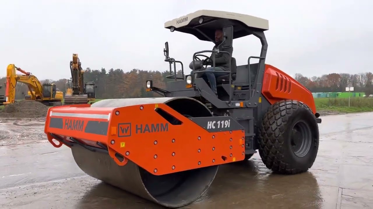 Hamm HC119i Compactor - New / Unused