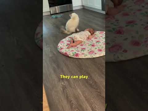 Summer showing Blossom her baby
