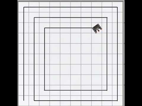 VEXcode - Grid Map Spiral