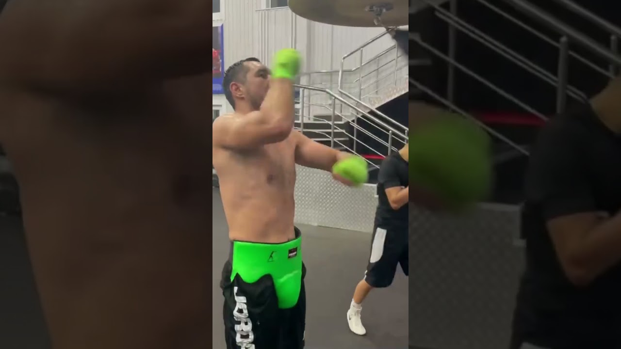 Aidos Yerbossynuly-training