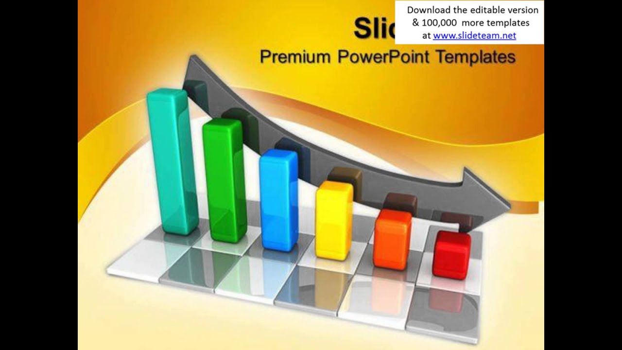 business chart arrows powerpoint templates and powerpoint themes 0812