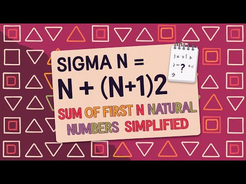 "Sum of First N Natural Numbers Explained | UPSC Maths Tricks | Sigma N Formula & Triangular Number"