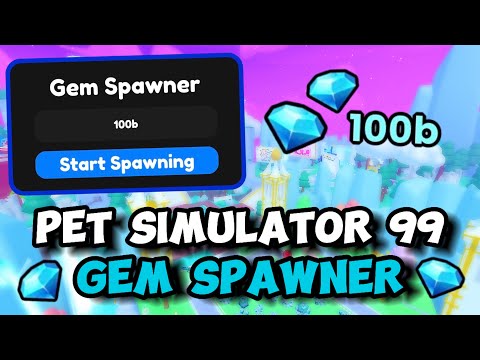 ✨Pet Simulator 99 GemSpawner Script | Fantasy World Update | Mobile & Pc
