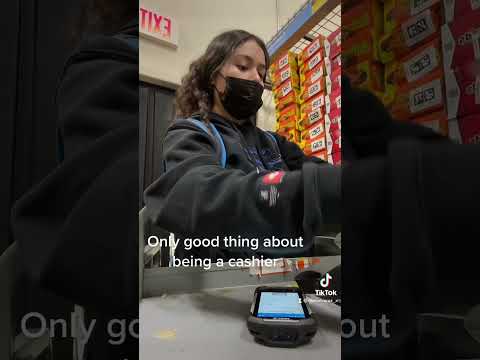 Cashier associate #fyp #walmart #cashiers