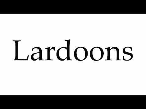 How to Pronounce Lardoons
