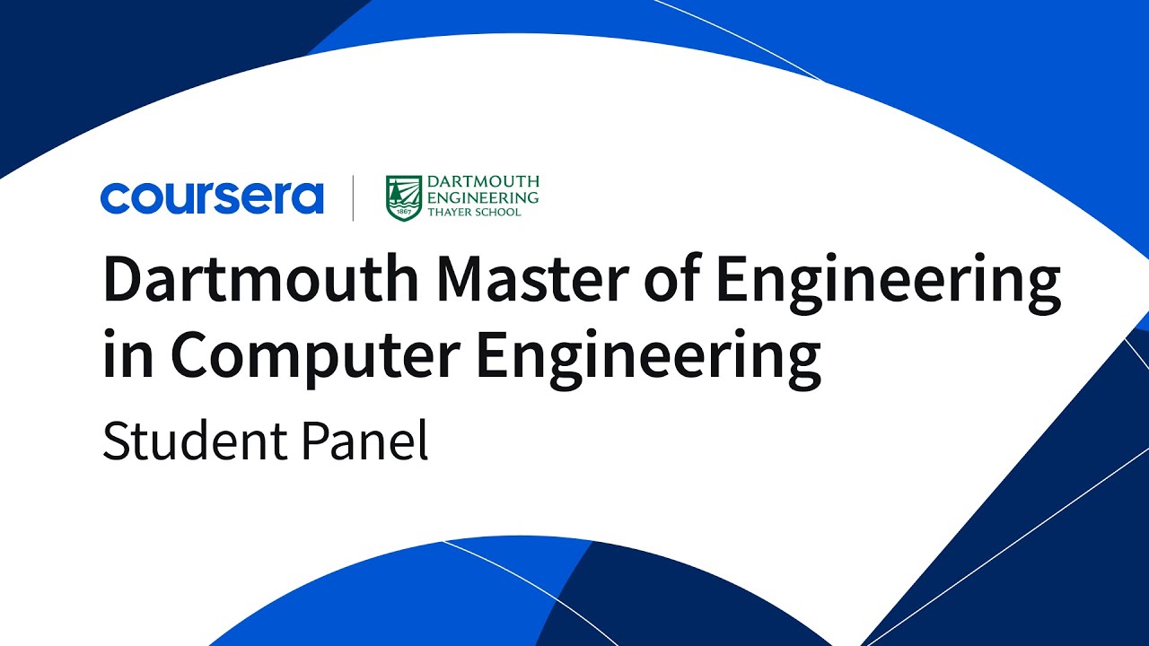 Dartmouth | Master of Engineering in Computer Engineering | Student Panel