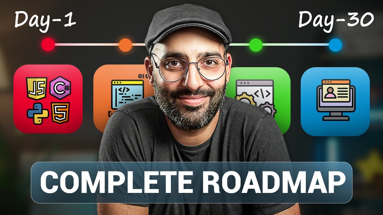 The 30-Day Coding Roadmap for Beginners (Start Here)