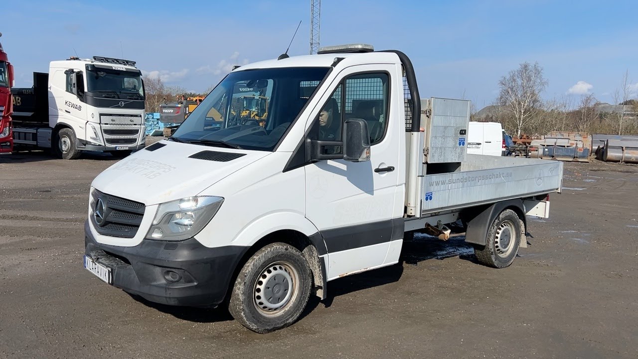 Flakbil Mercedes-Benz Sprinter 211 CDi, Göteborg, Klaravik a