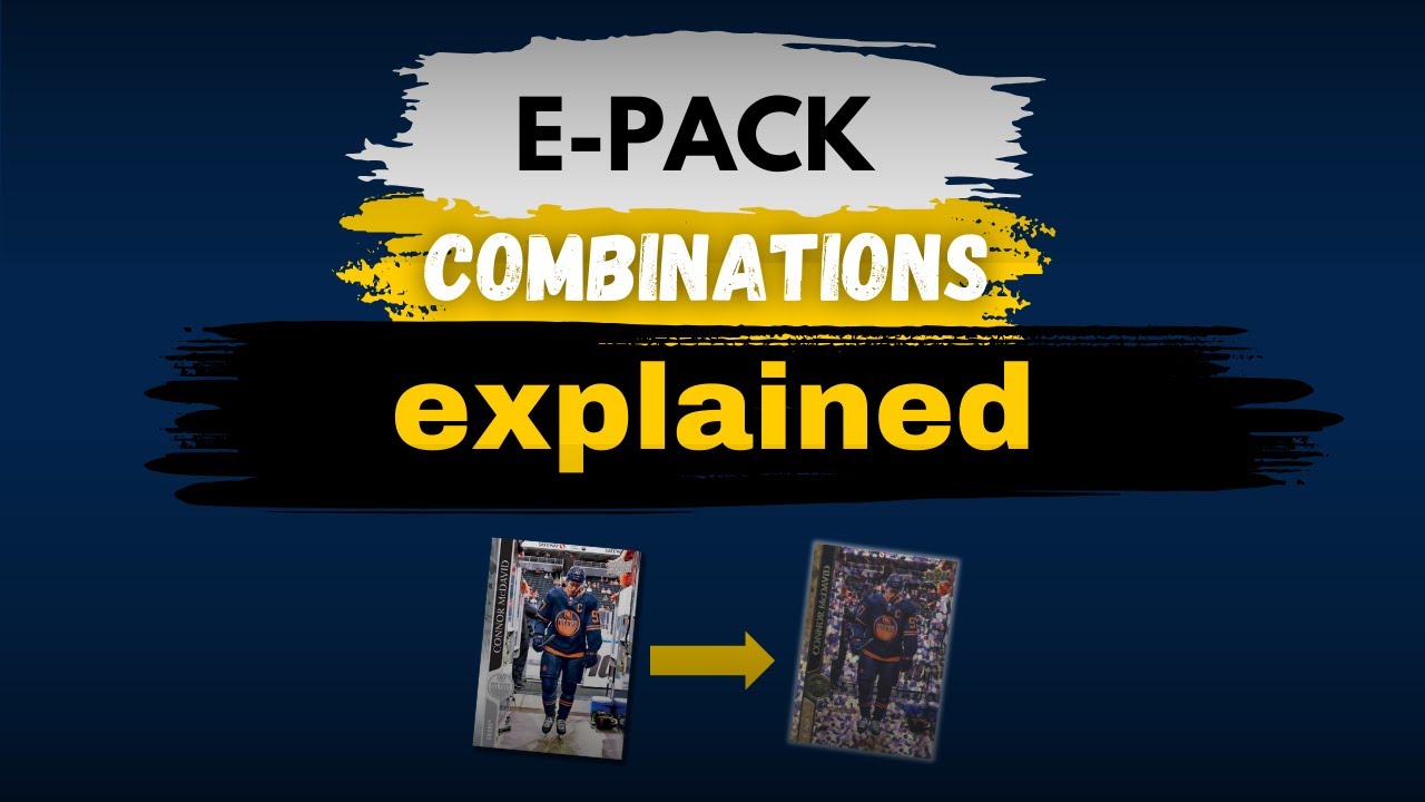 Combining - Upper Deck e-Pack Explained