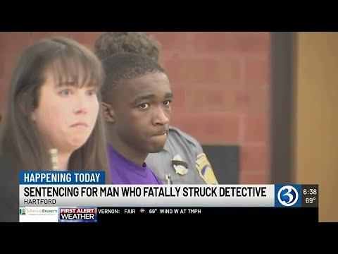 VIDEO: Man who struck, killed Hartford detective to learn fate