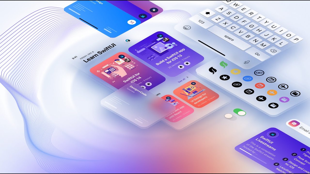Intro to iOS 14 Design - massive handbook with 20 sections, videos and Figma Files