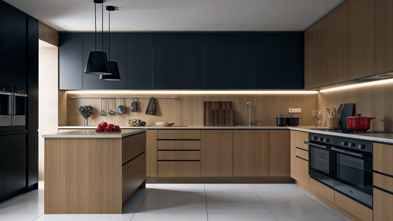 New Modular Kitchen Design Trends 2025 | Modern Kitchen Remodeling Interior Decor Design Ideas