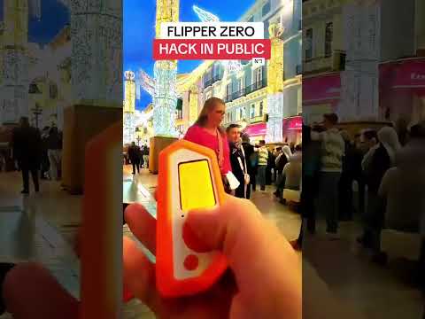 This gadget is INCREDIBLE! 🔥Flipper Zero Hack In Public Flipper Zero Hacks😈#flipperzero#hackinpublic