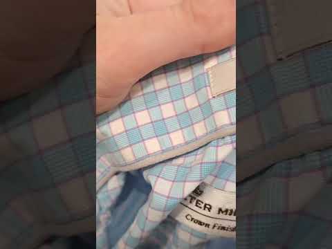 PETER MILLAR At the Bins! Too Bad there were holes. #find #clothing #thrifting
