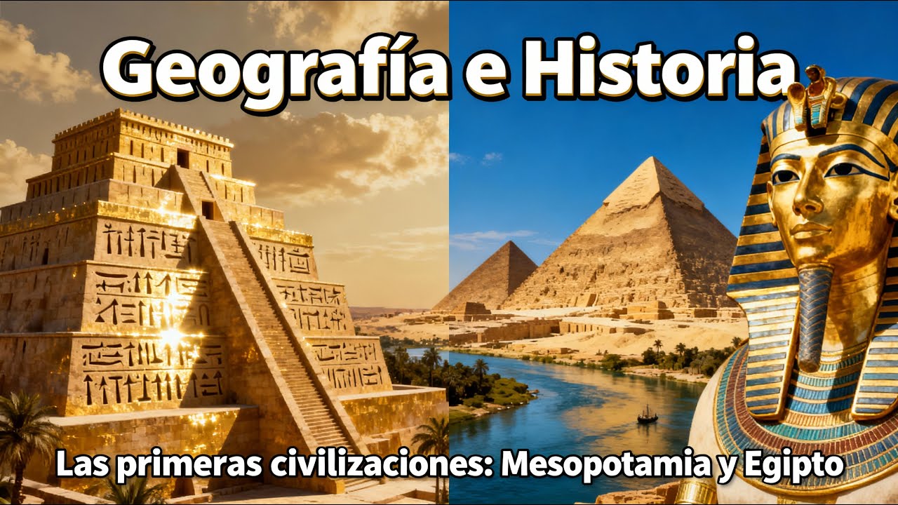 Las primeras civilizaciones: Mesopotamia y Egipto | Geografía e Historia 1º ESO