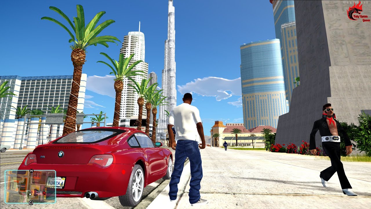 GTA San Andreas Like You've Never Seen Before | Dubai City Mod Pack