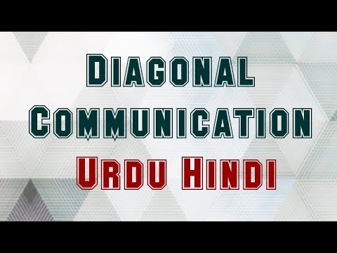 Diagonal Communication in Urdu Hindi .....